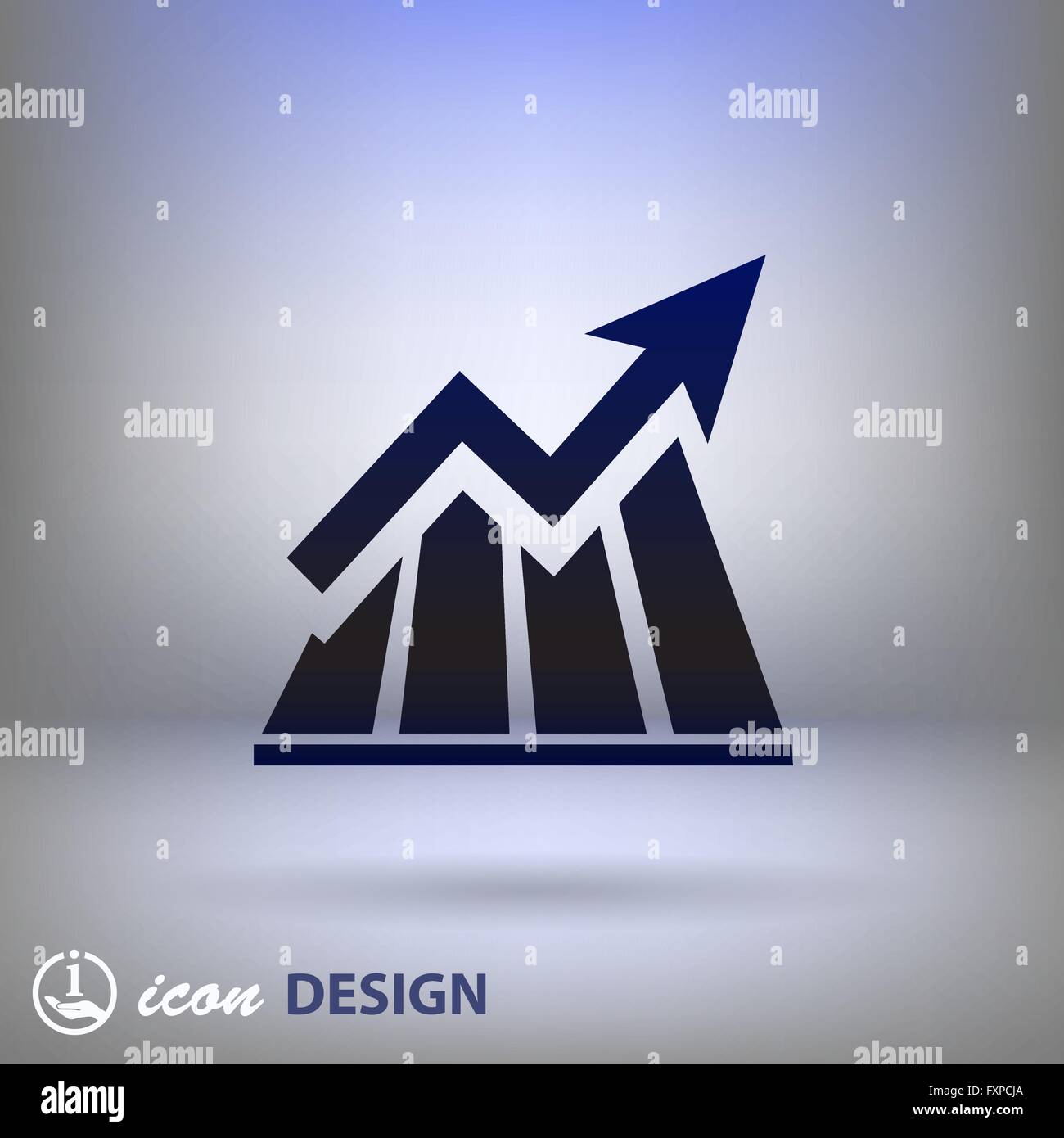 Pictograph of graph Stock Vector Image & Art - Alamy