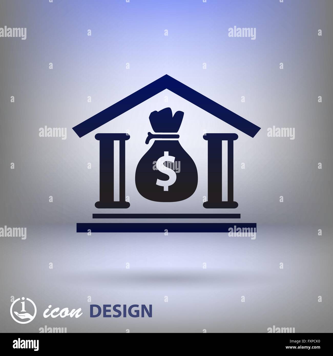 Pictograph of bank Stock Vector Image & Art - Alamy