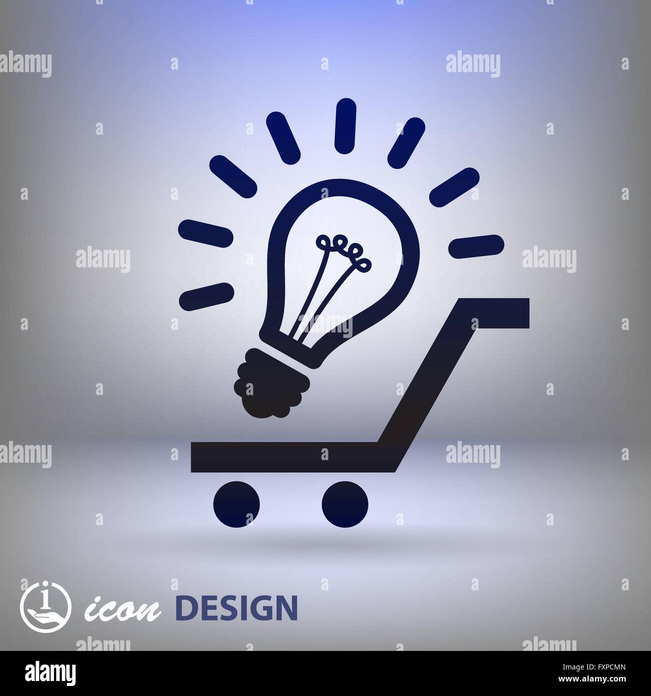 Pictograph of light bulb Stock Vector Image & Art - Alamy