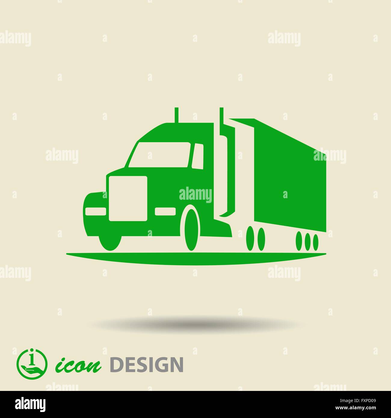Pictograph of truck Stock Vector Image & Art - Alamy