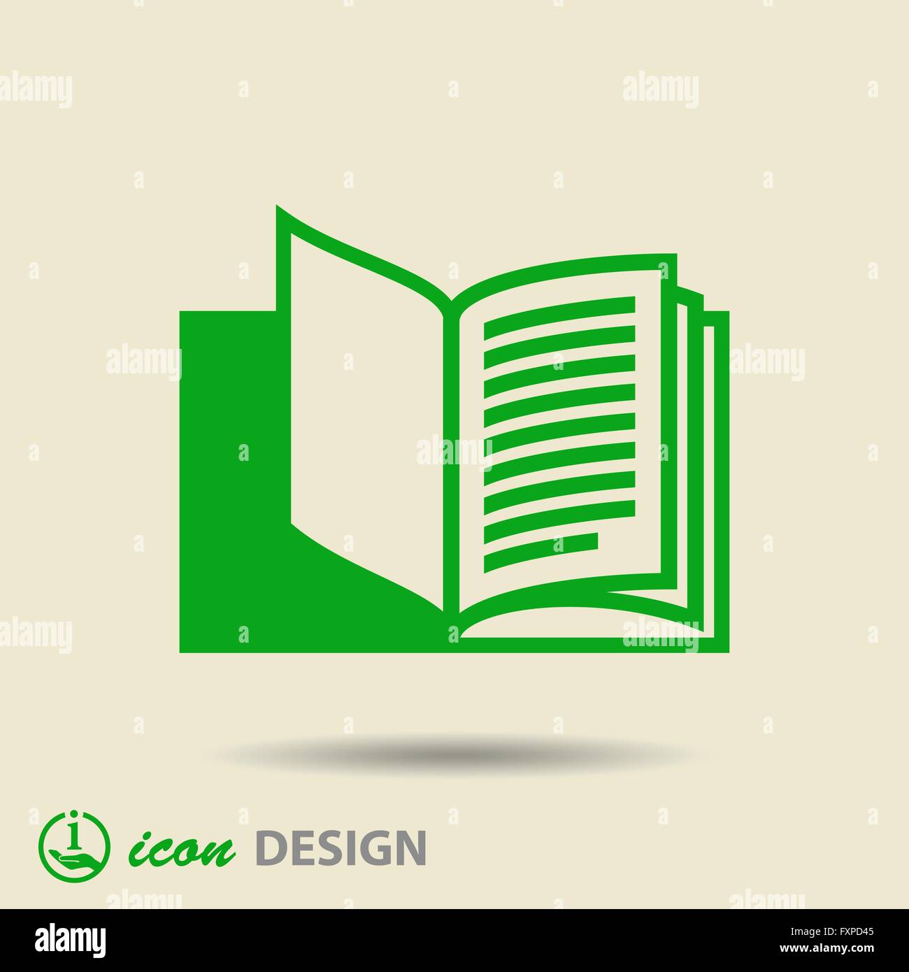 Pictograph of book Stock Vector Image & Art - Alamy