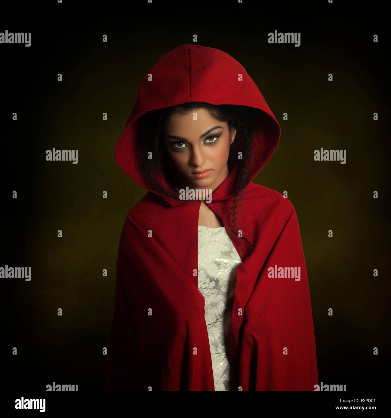 Cloaked woman hi-res stock photography and images - Alamy