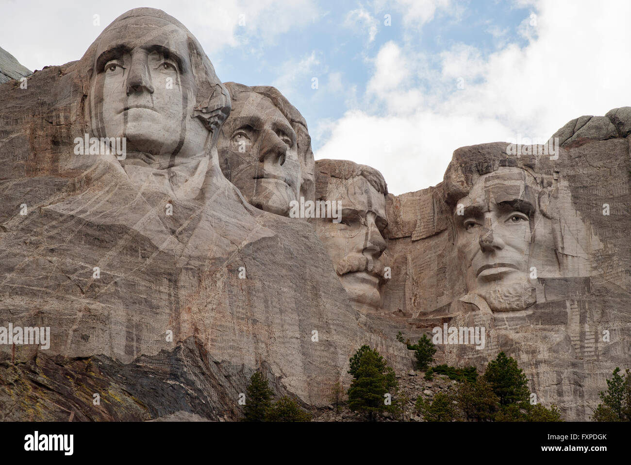 Mount Rushmore National Memorial, South Dakota, USA Stock Photo - Alamy