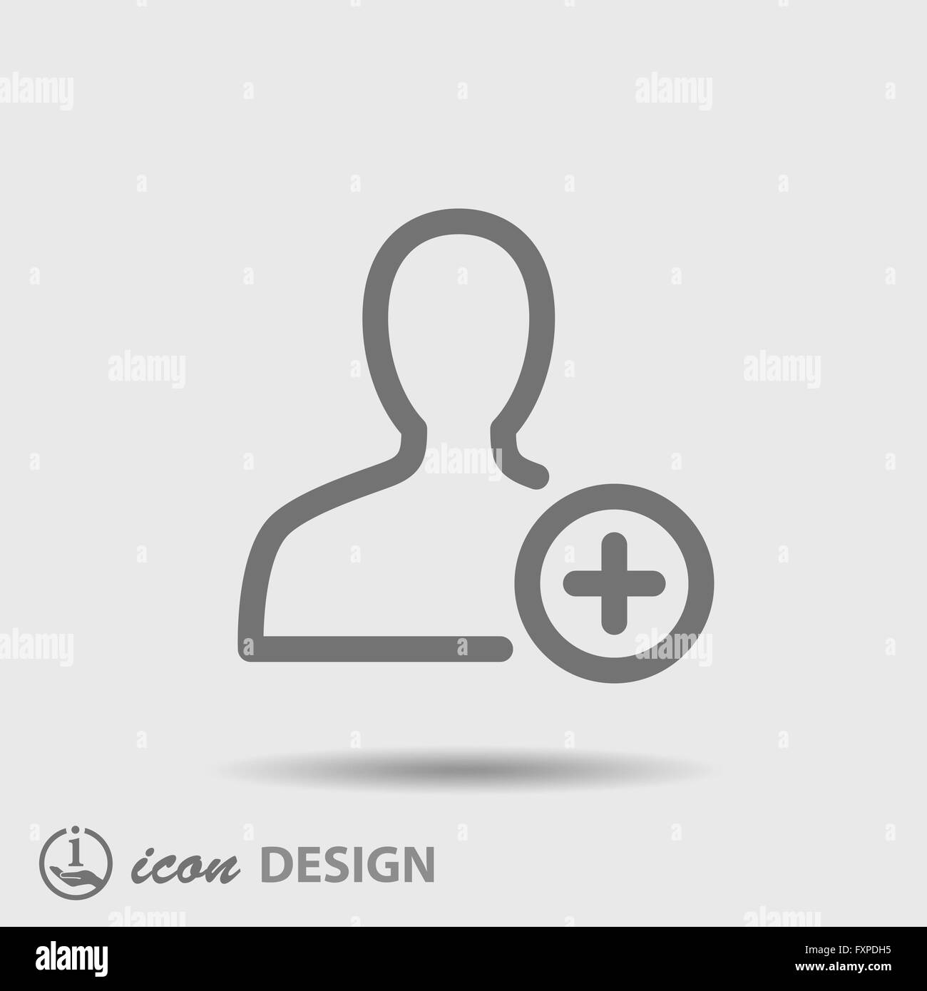 Pictograph of man or contact Stock Vector Image & Art - Alamy