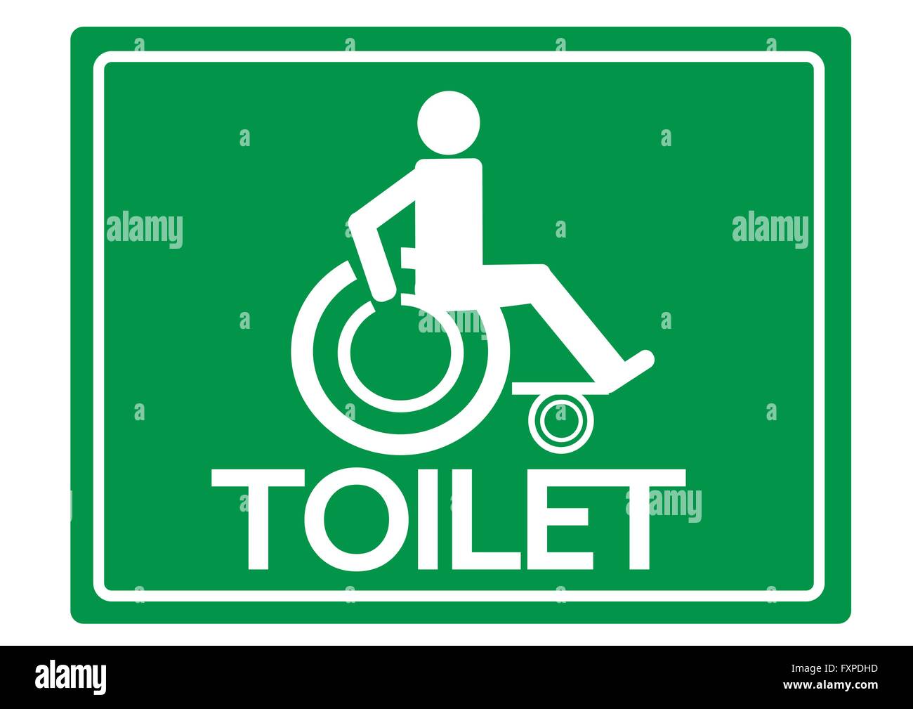 Toilet Restrooms for Wheelchair Handicap Icon design Stock Vector Image ...