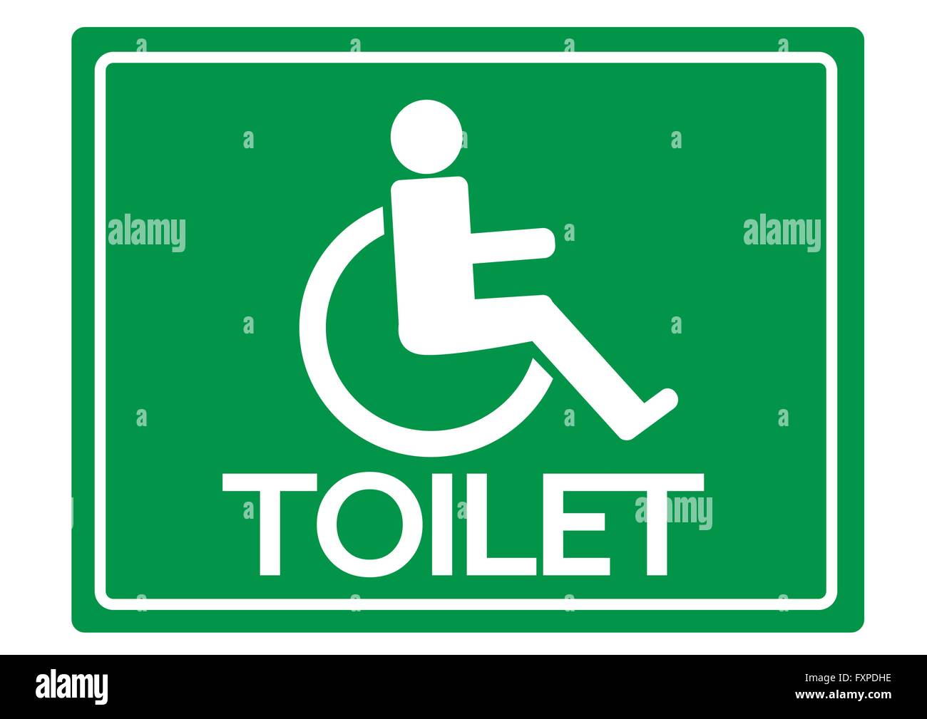 Toilet Restrooms for Wheelchair Handicap Icon design Stock Vector Image ...