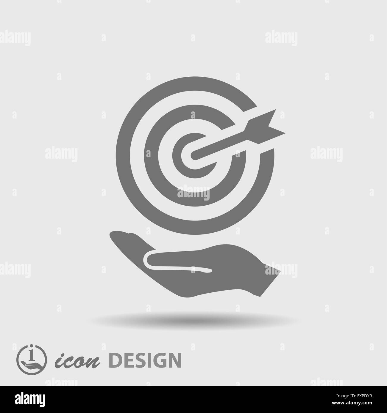 Pictograph of target Stock Vector Image & Art - Alamy