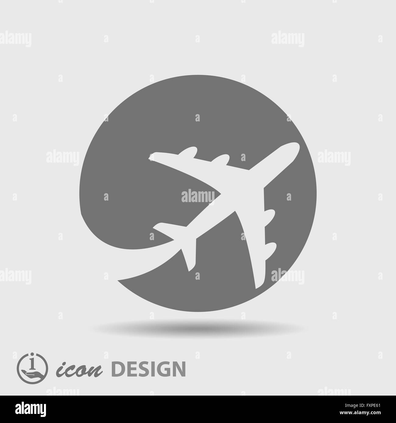 Pictograph of airplane Stock Vector Image & Art - Alamy