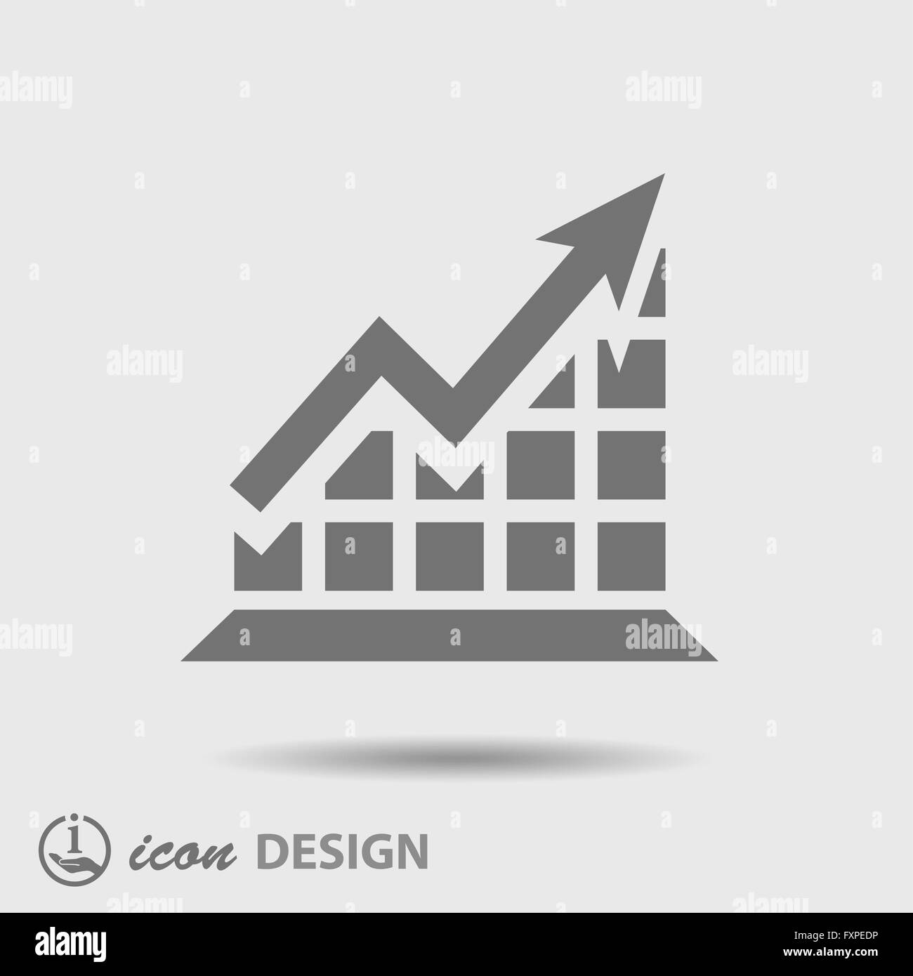 Pictograph of graph Stock Vector Image & Art - Alamy