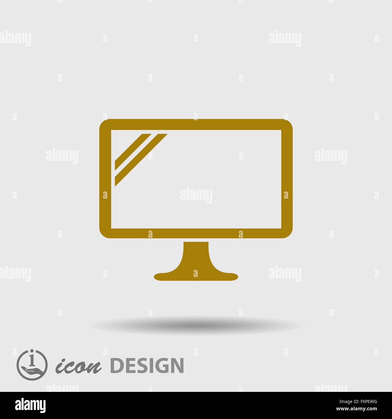 Pictograph of computer Stock Vector Image & Art - Alamy