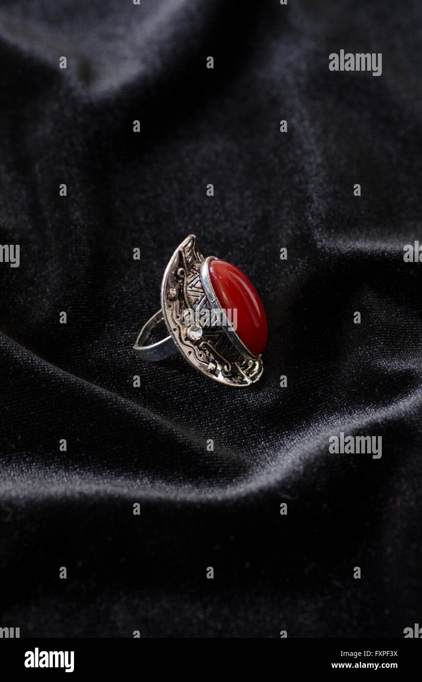 Ruby ring hi-res stock photography and images - Alamy