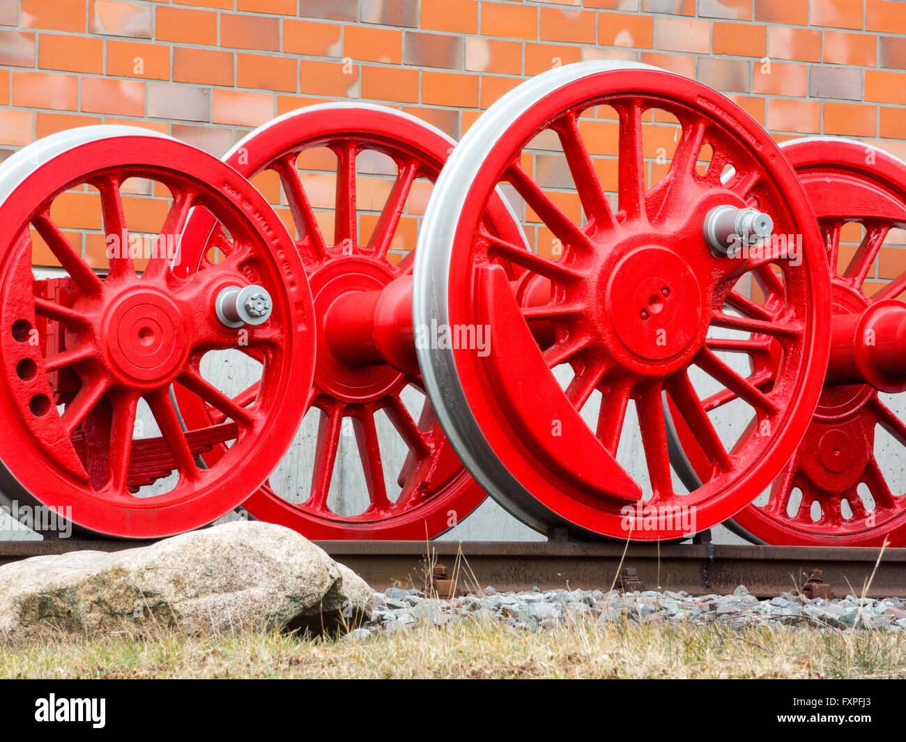 Steam spoke wheels hi-res stock photography and images - Alamy