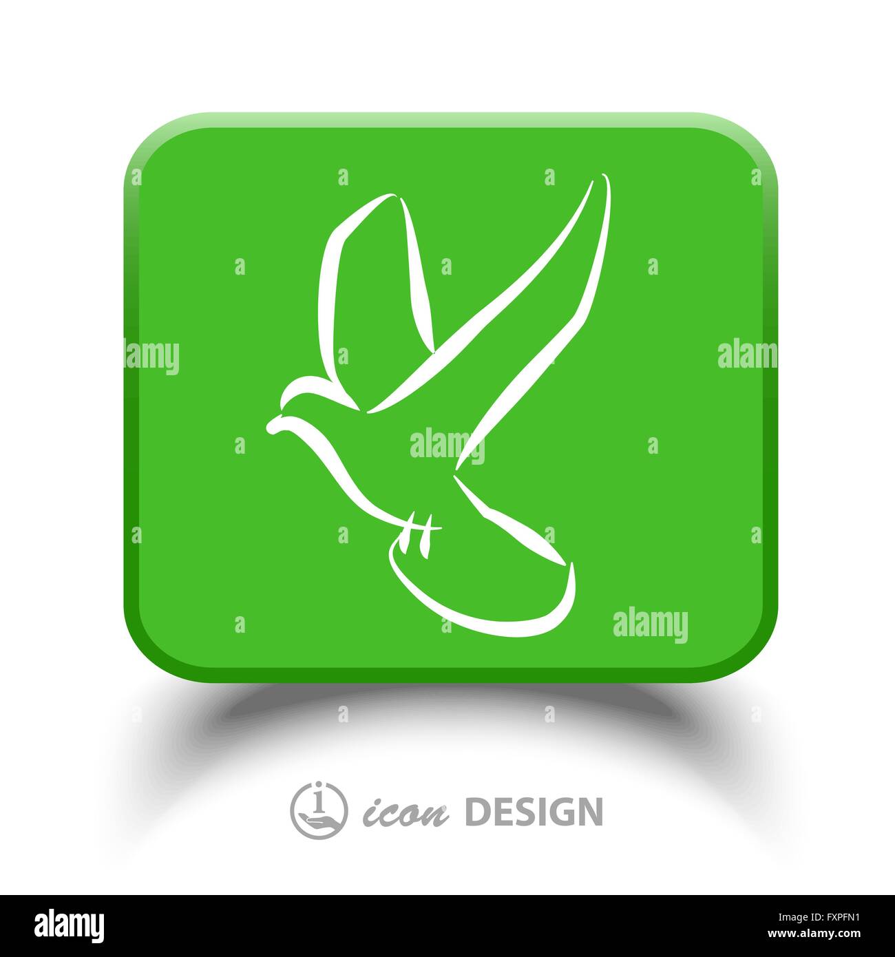 Pictograph of bird Stock Vector Image & Art - Alamy