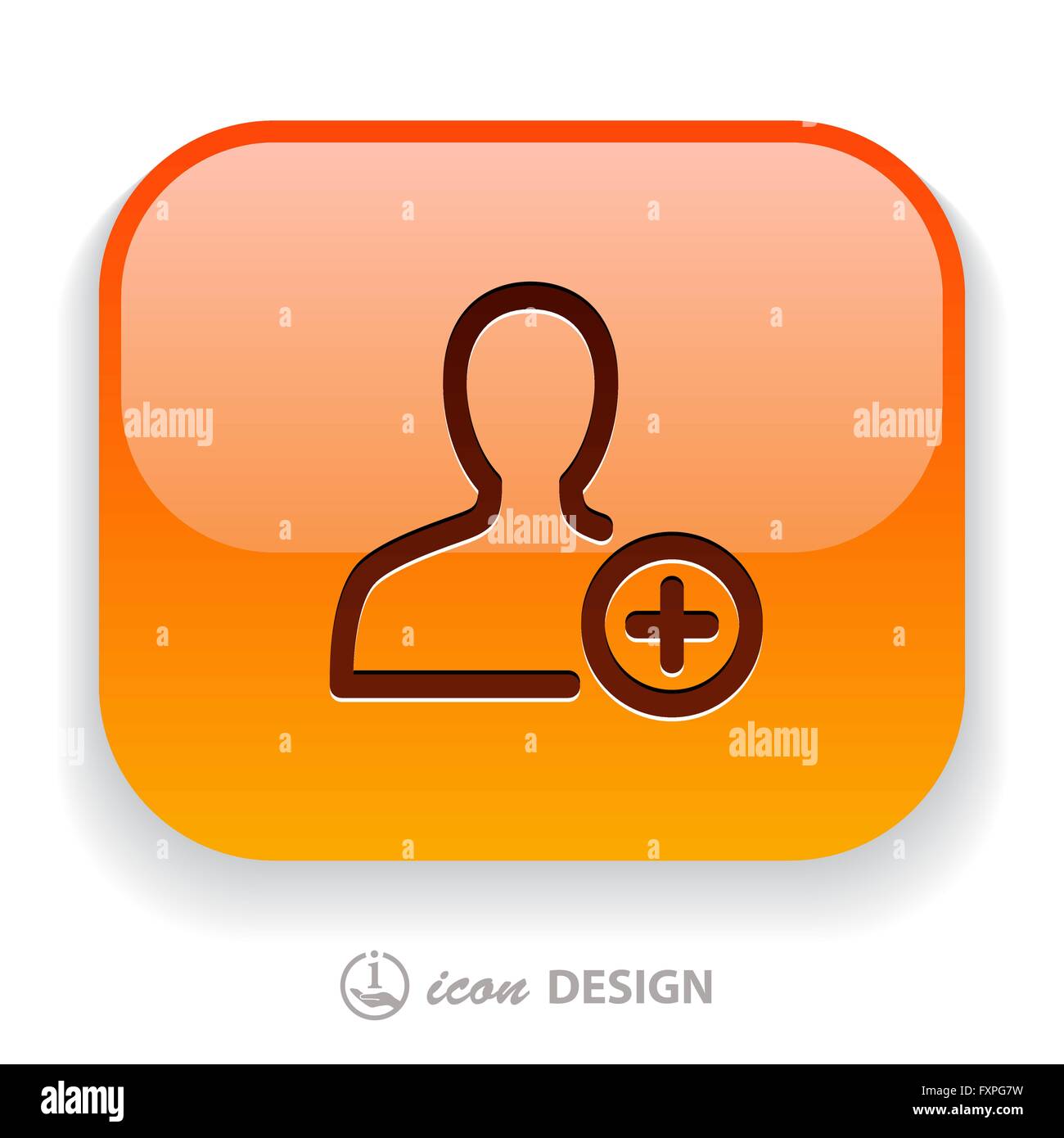 Pictograph of man or contact Stock Vector Image & Art - Alamy