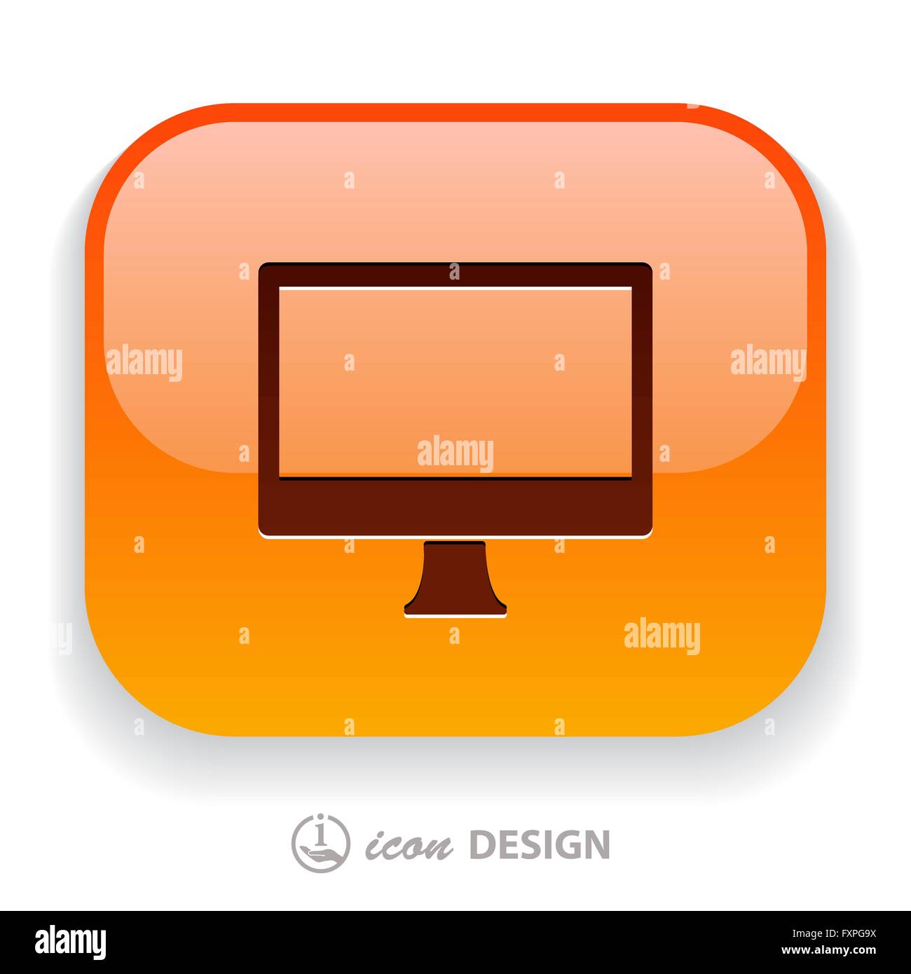 Pictograph of computer Stock Vector Image & Art - Alamy
