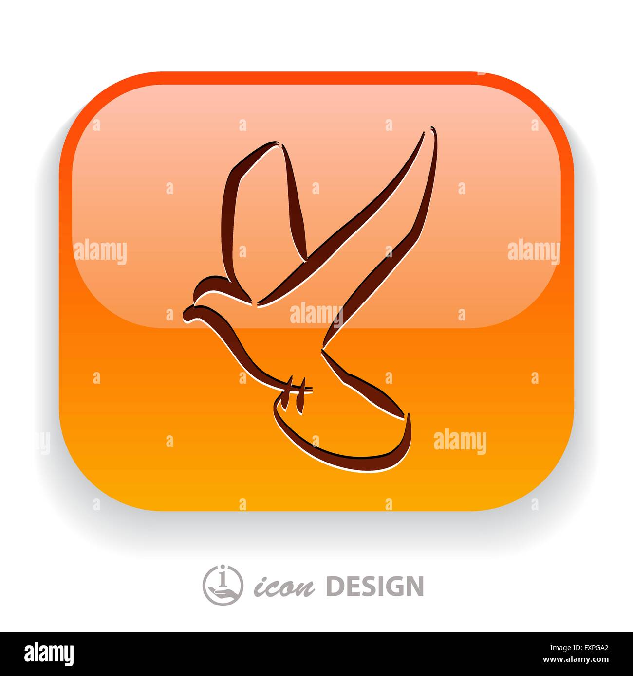 Pictograph of bird Stock Vector Image & Art - Alamy