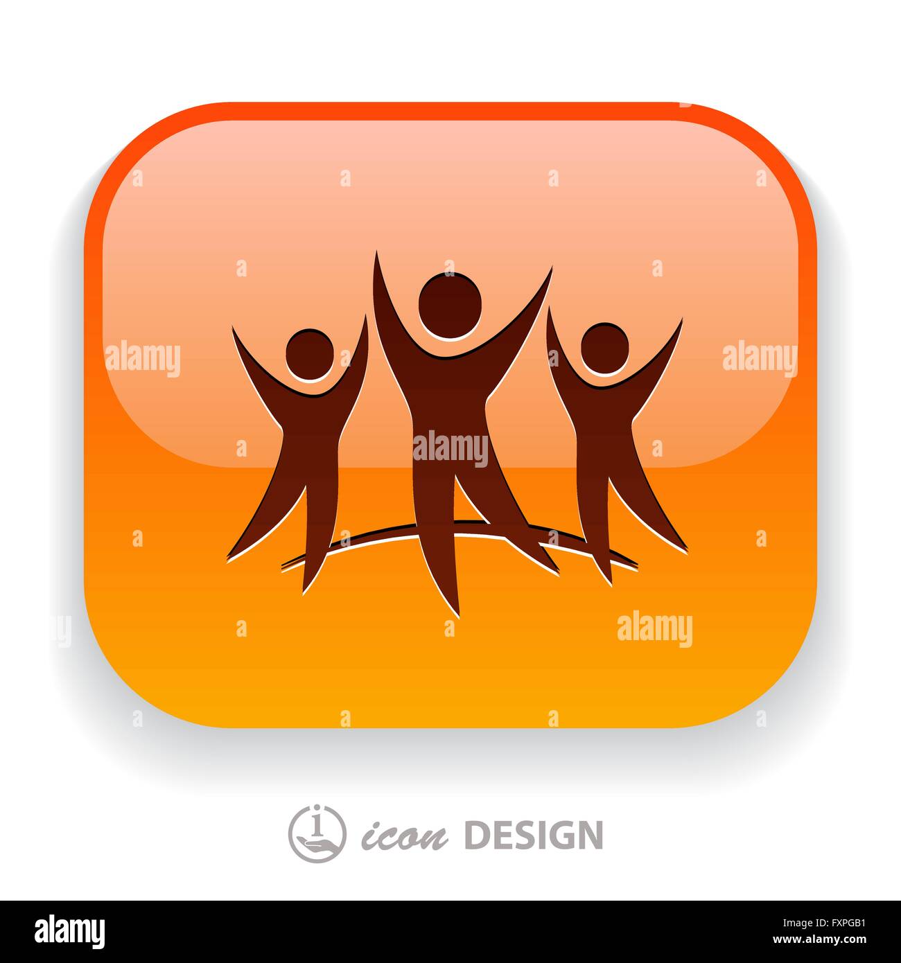 Pictograph of success team Stock Vector Image & Art - Alamy