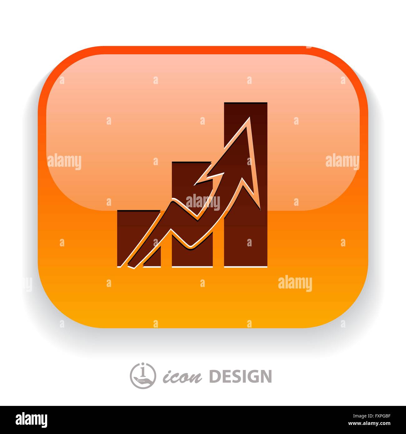 Pictograph of graph Stock Vector Image & Art - Alamy
