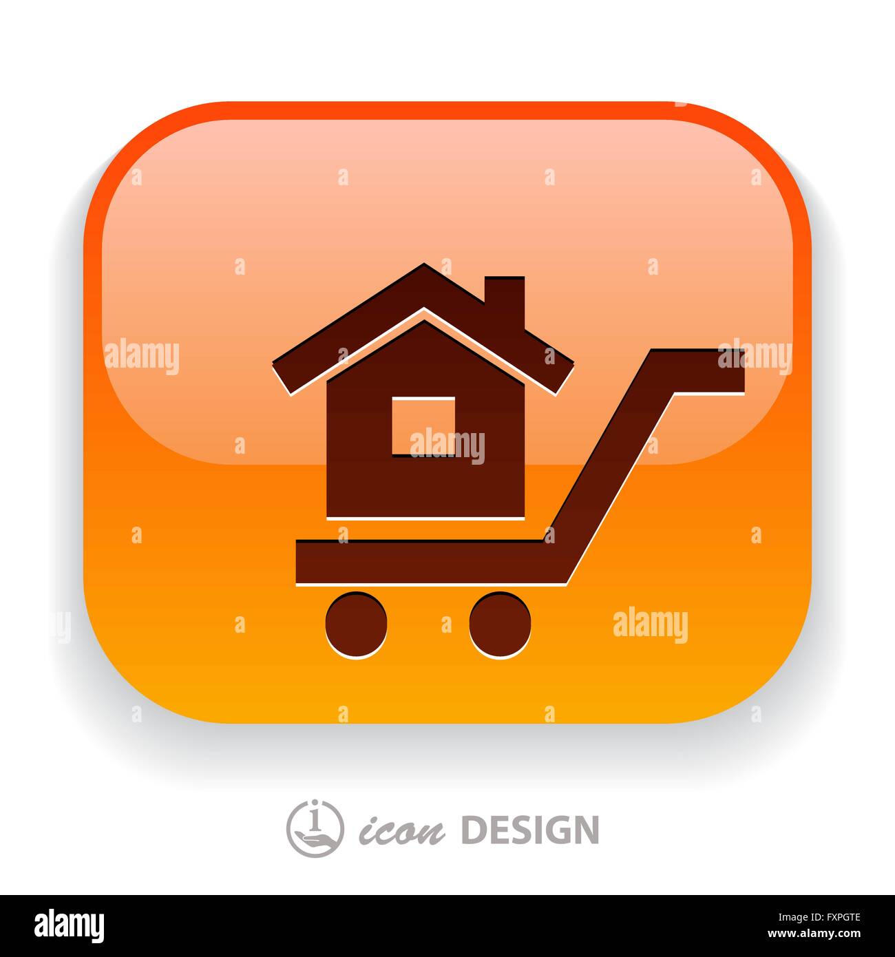 Pictograph of home Stock Vector Image & Art - Alamy