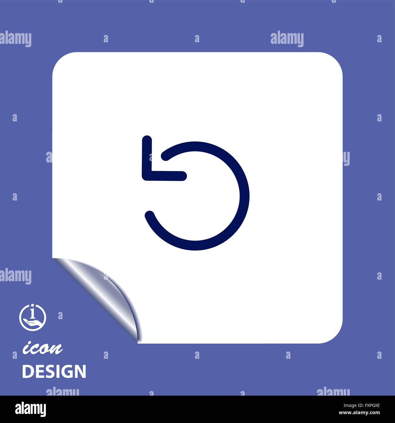 Pictograph of refresh Stock Vector Image & Art - Alamy