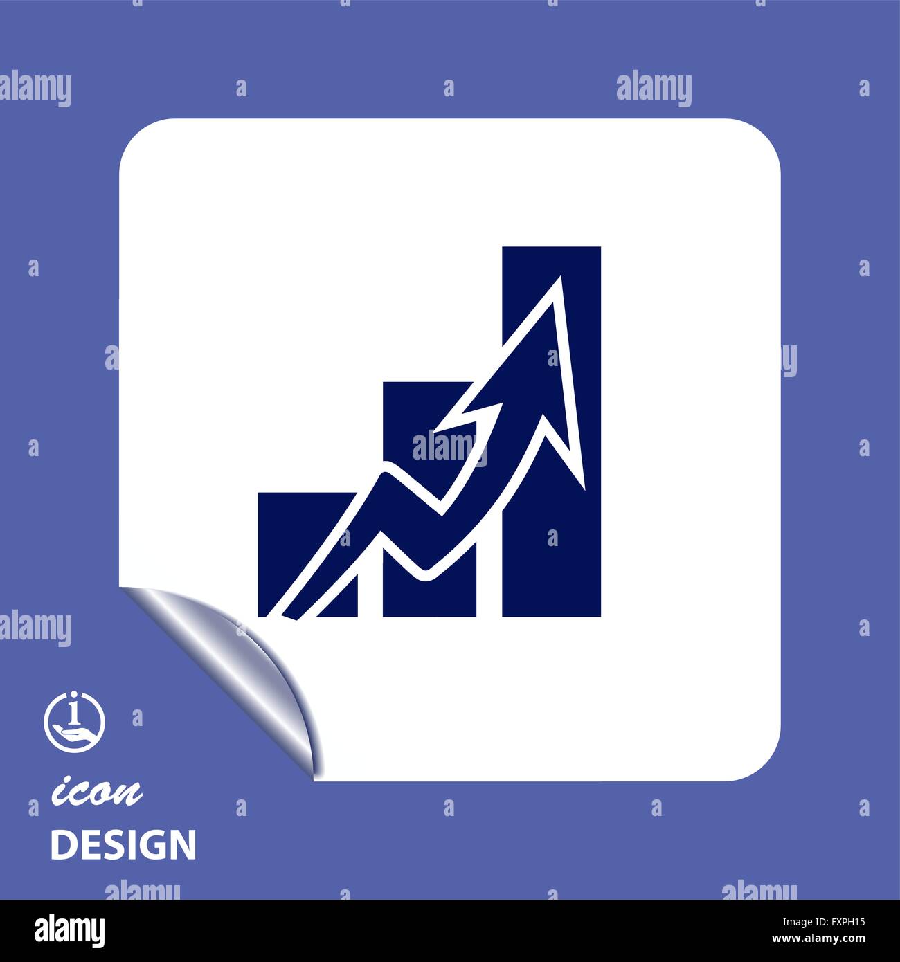 Pictograph of graph Stock Vector Image & Art - Alamy