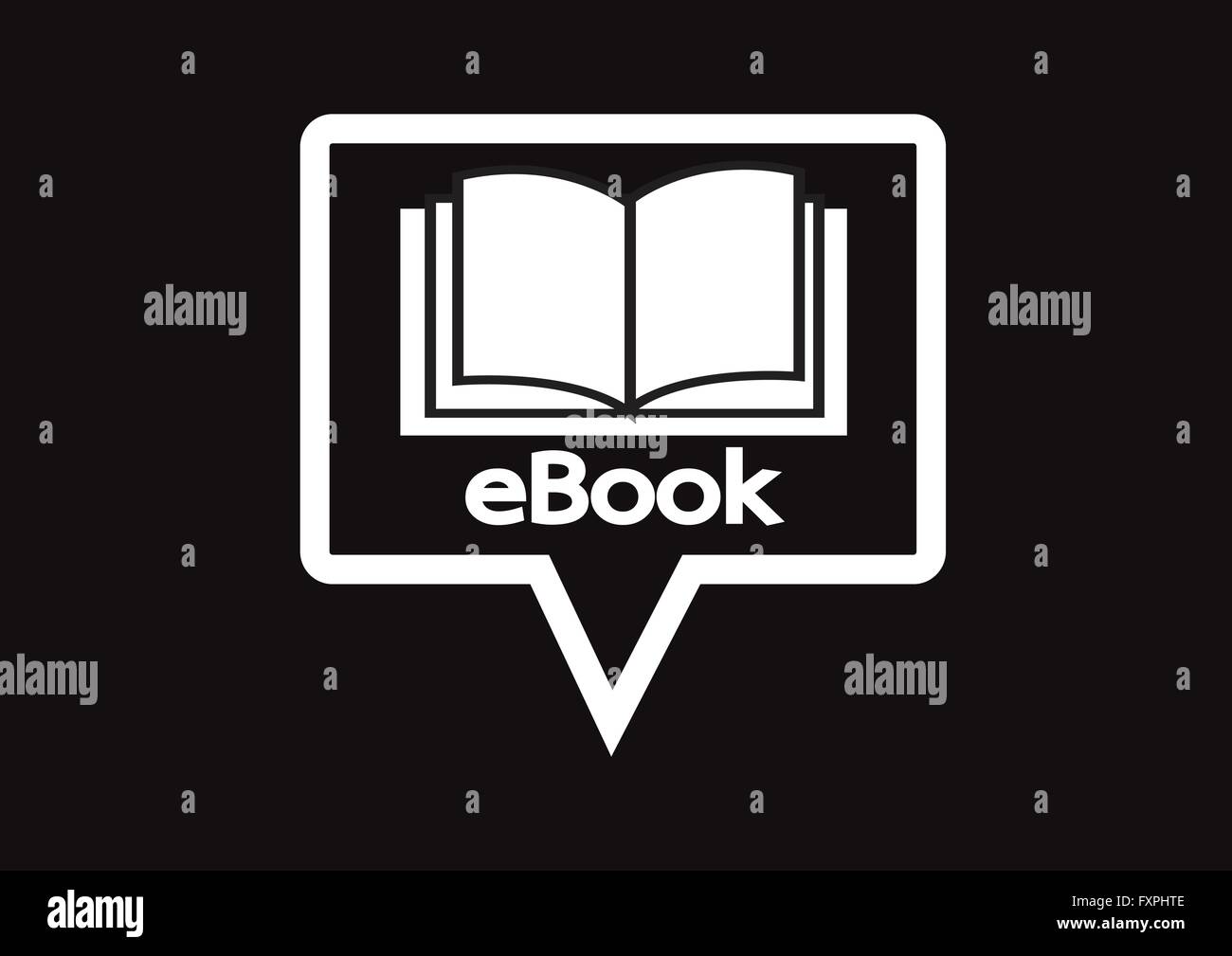 Ebook reader image Stock Vector Images - Alamy