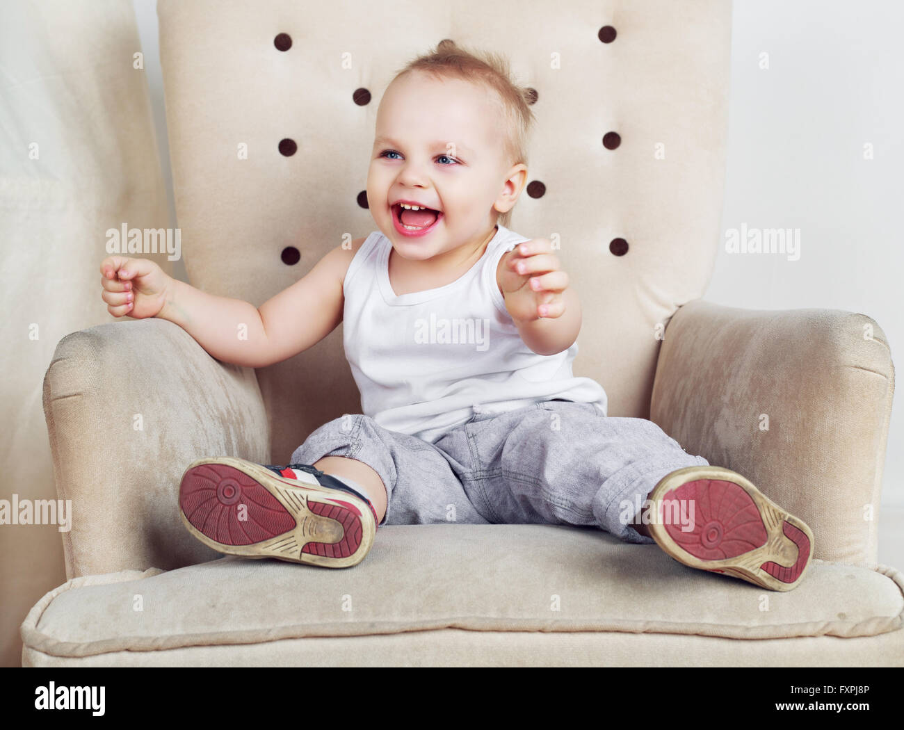 One half year old baby hi-res stock photography and images - Alamy