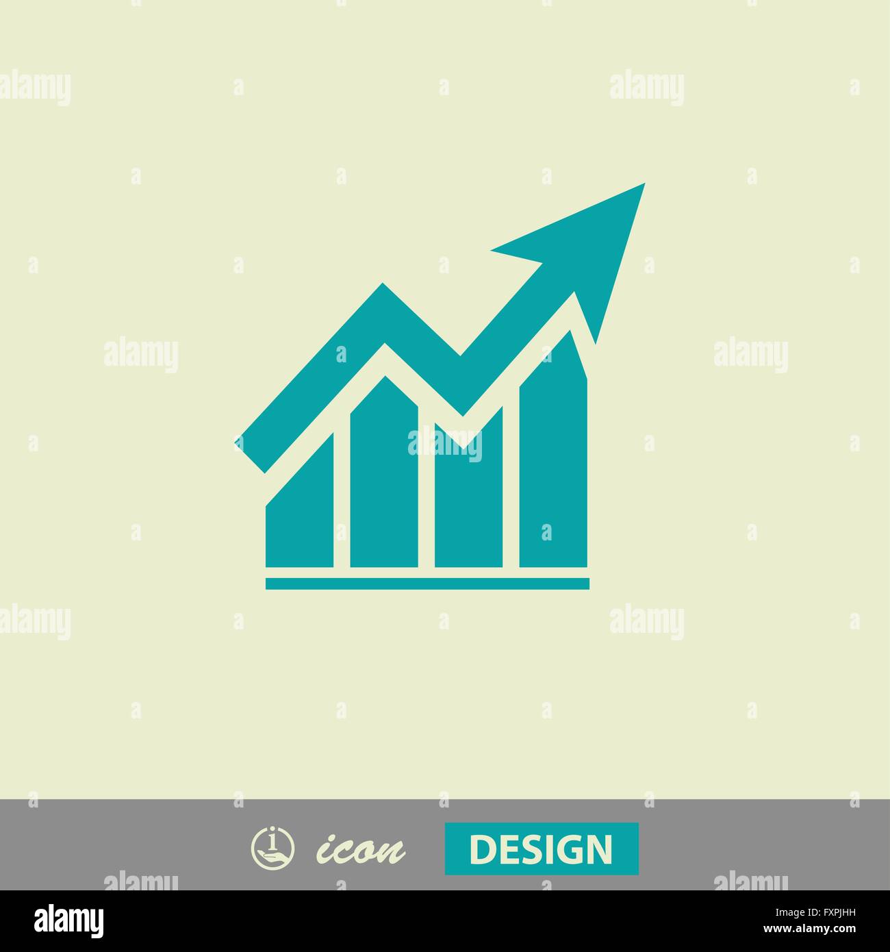 Pictograph of graph Stock Vector Image & Art - Alamy