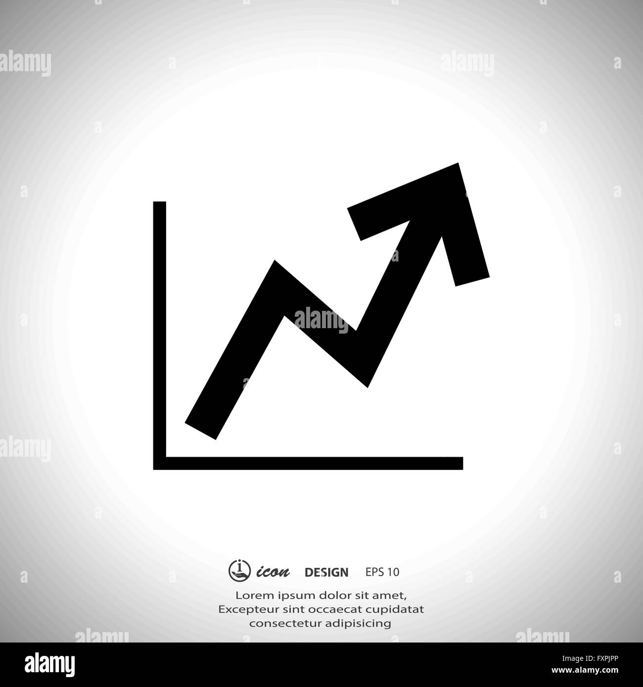 Pictograph of graph Stock Vector Image & Art - Alamy