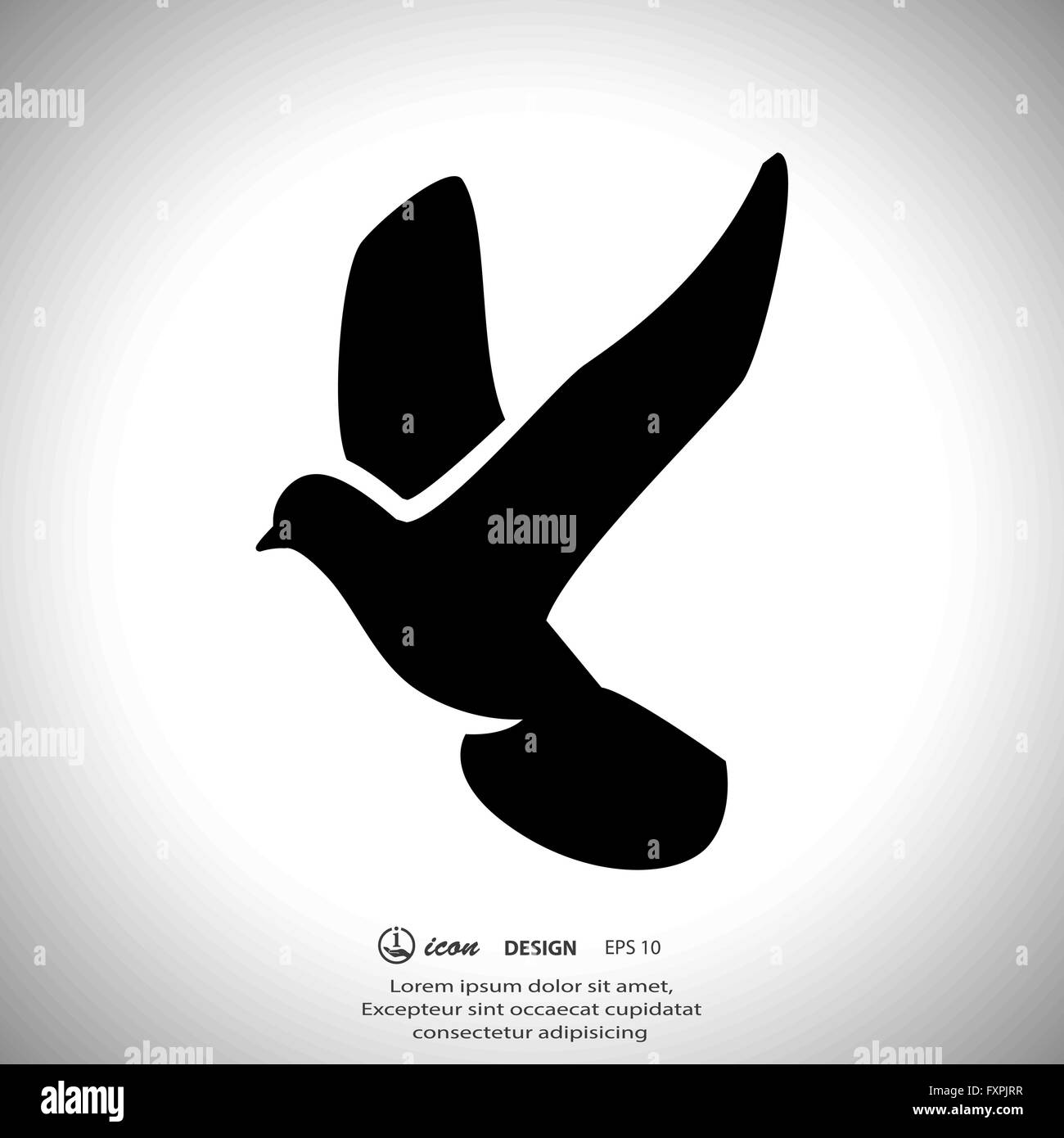 Pictograph of bird Stock Vector Image & Art - Alamy
