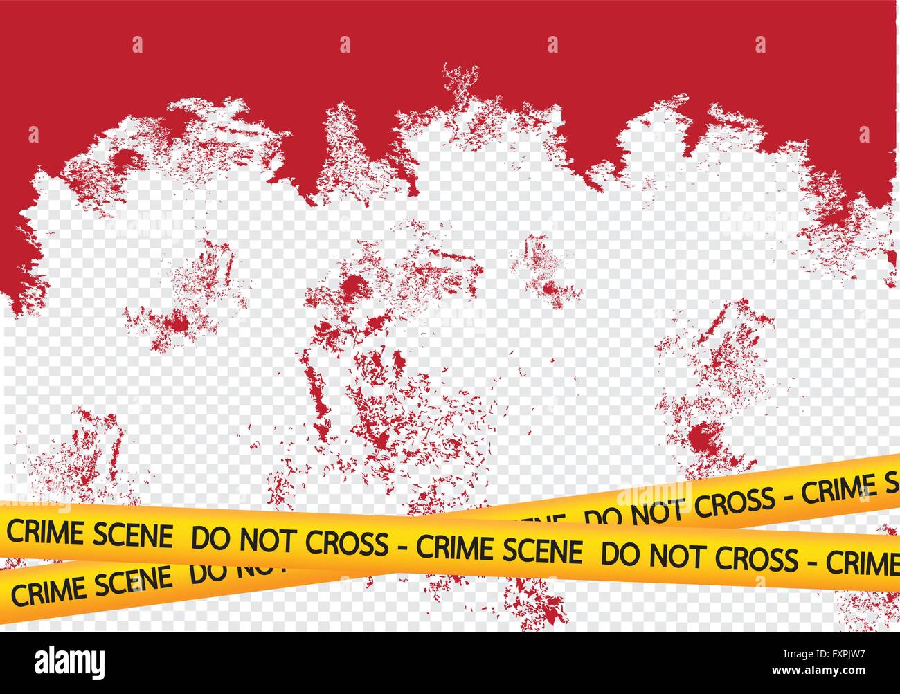 Crime scene danger tapes illustration Stock Vector Image & Art - Alamy