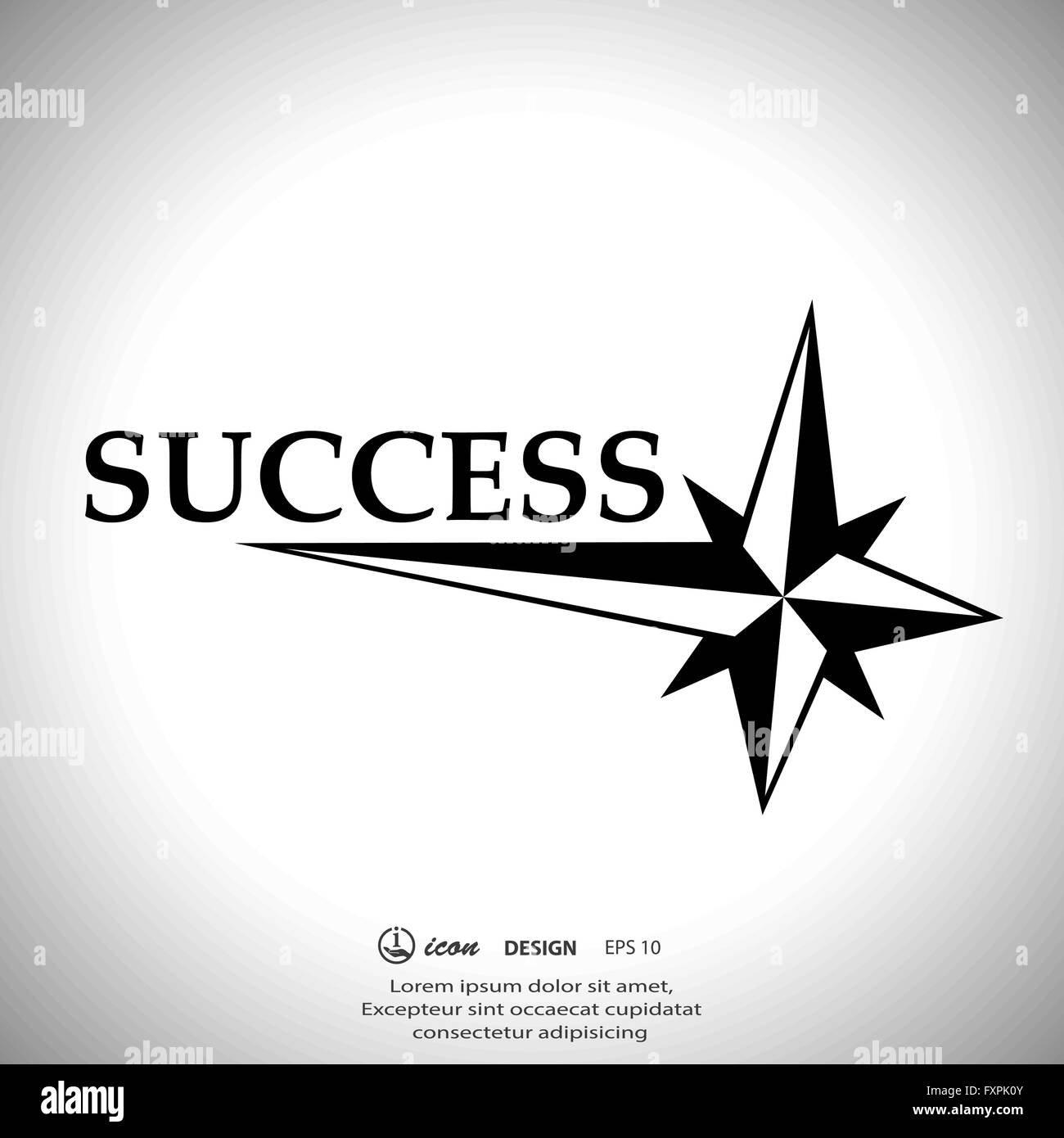 Pictograph of success Stock Vector Image & Art - Alamy