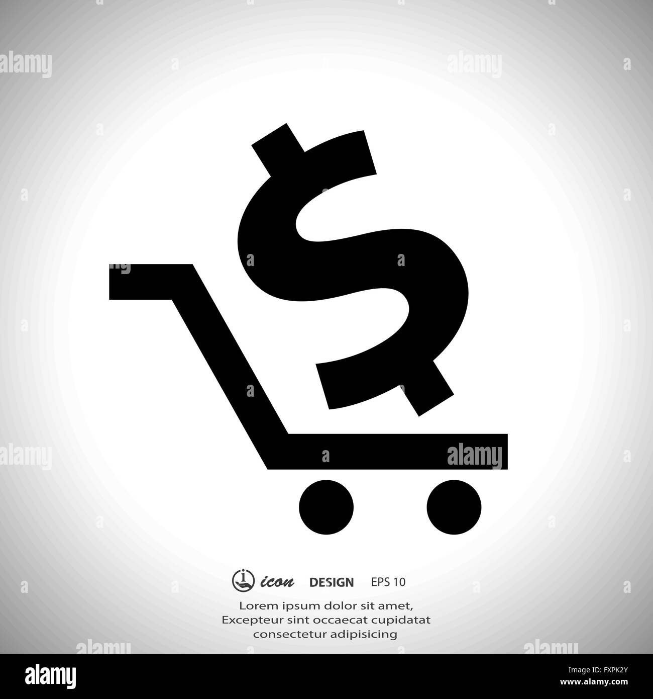 Pictograph of money Stock Vector Image & Art - Alamy