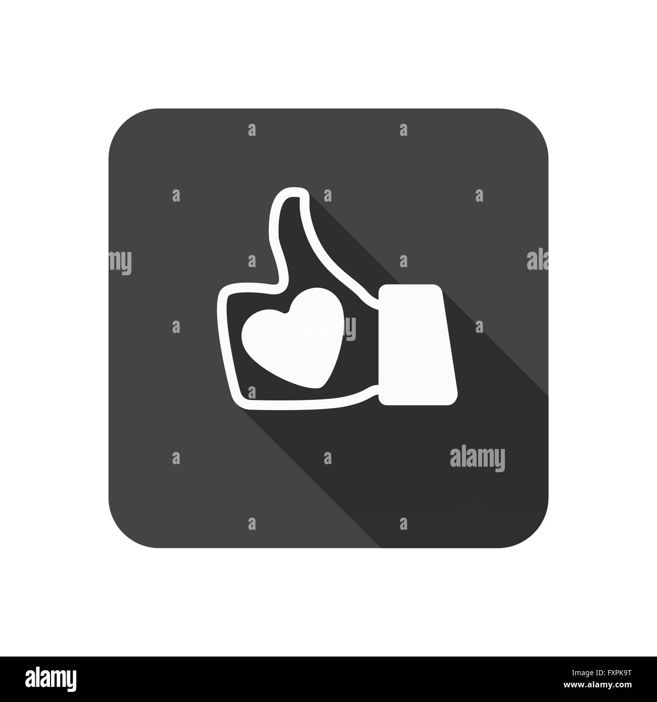 Pictograph of like Stock Vector Image & Art - Alamy