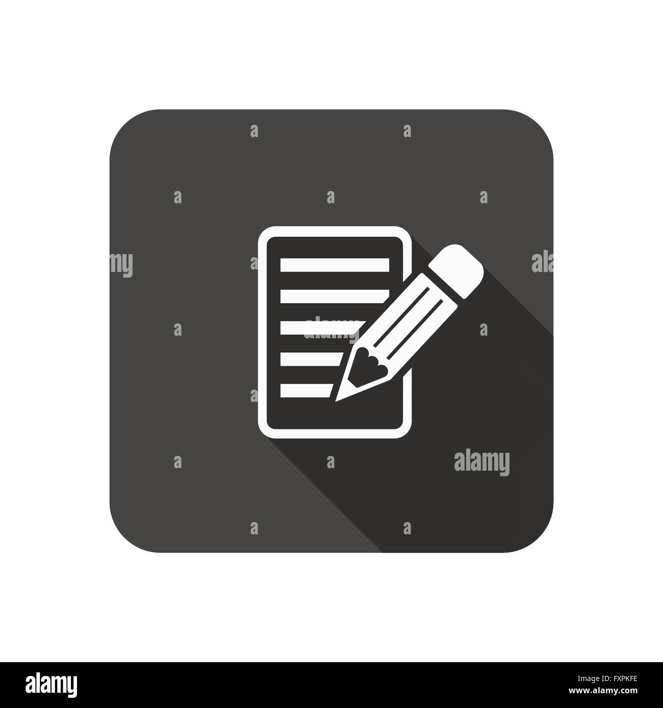 Pictograph of note Stock Vector Image & Art - Alamy