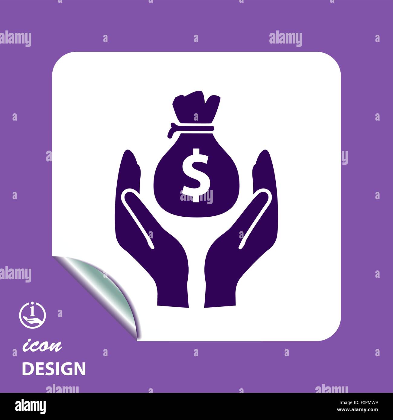 Pictograph of money Stock Vector Image & Art - Alamy