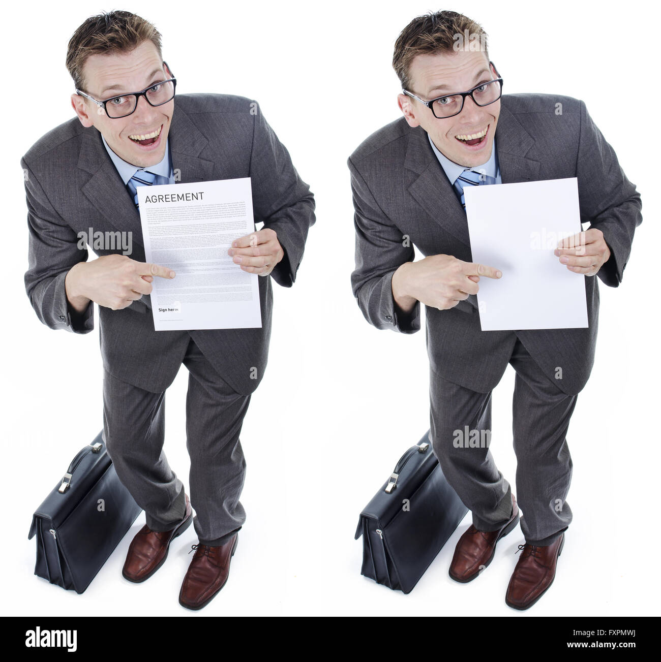 Slick salesman hi-res stock photography and images - Alamy