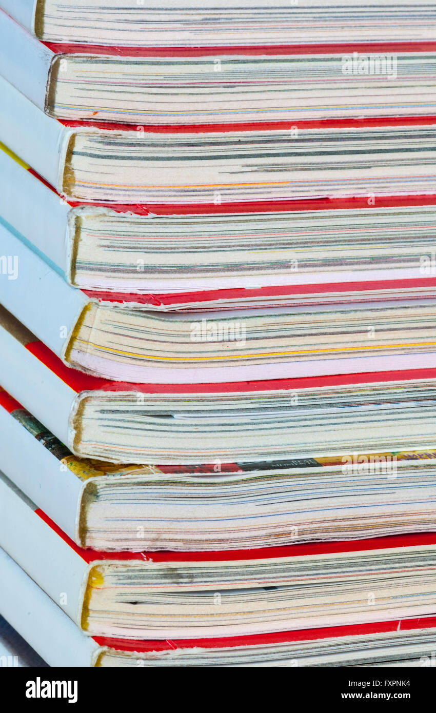 Magazine stack hi-res stock photography and images - Alamy