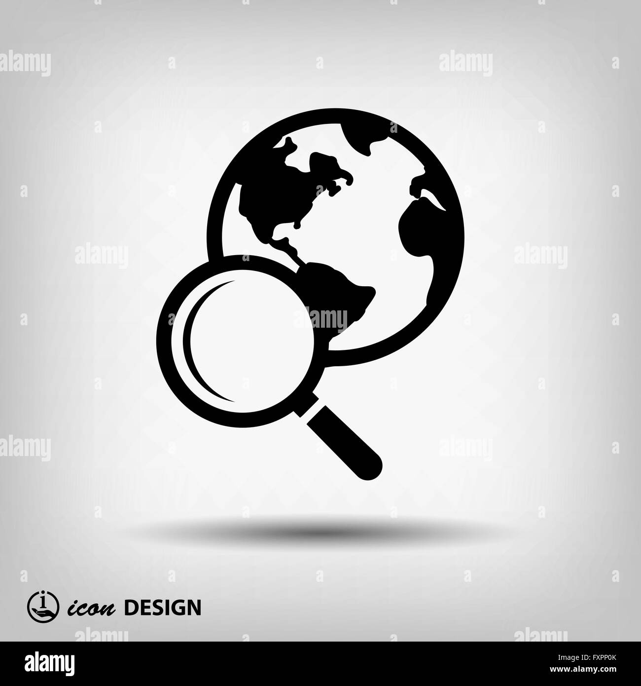 Pictograph of search Stock Vector Image & Art - Alamy