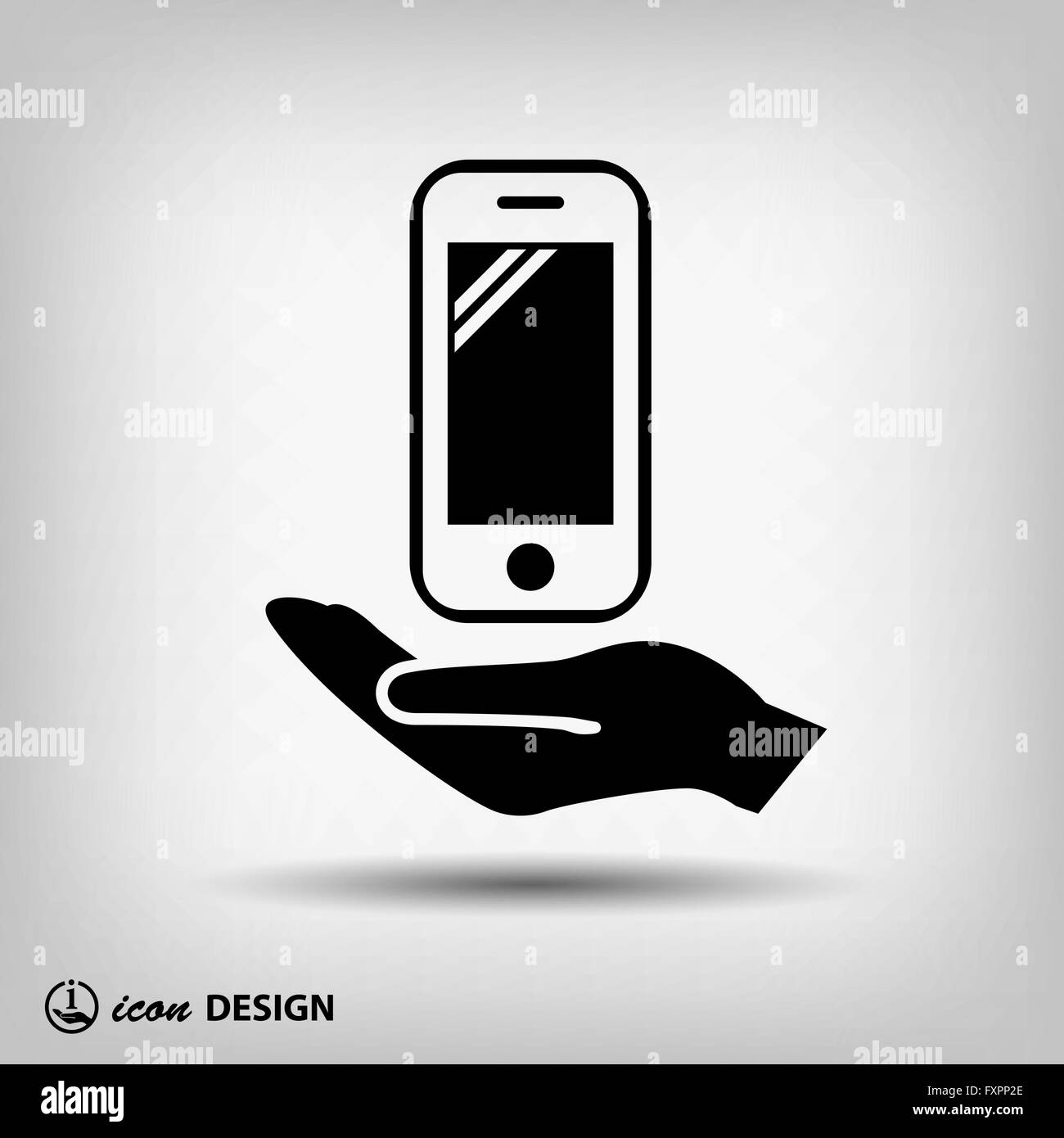 Pictograph of mobile Stock Vector Image & Art - Alamy