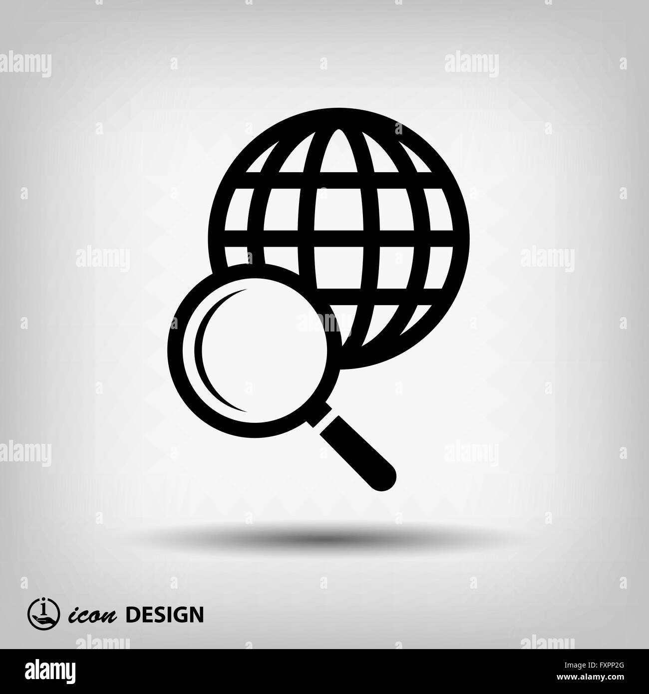 Pictograph of search Stock Vector Image & Art - Alamy