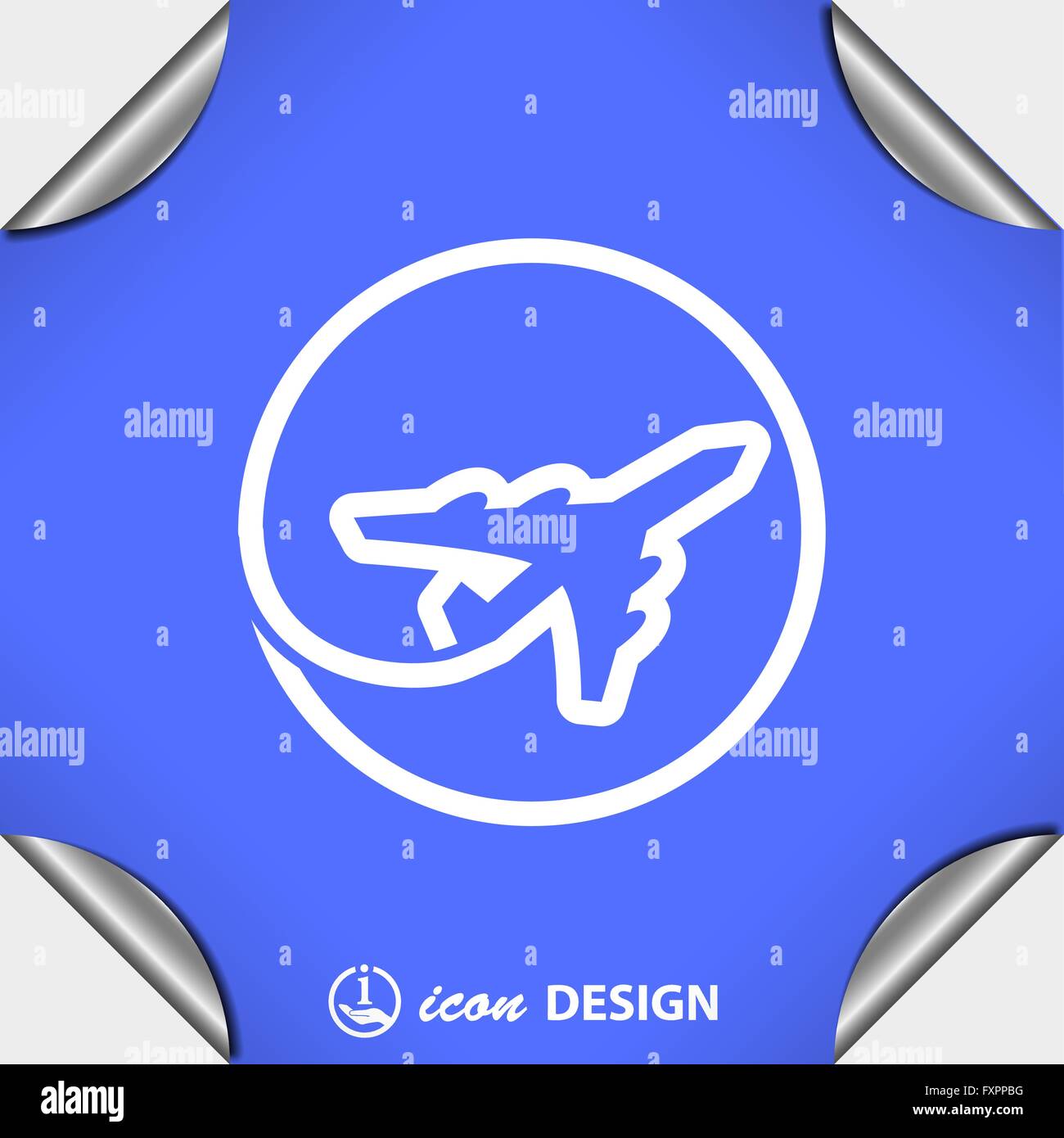 Pictograph of airplane Stock Vector Image & Art - Alamy