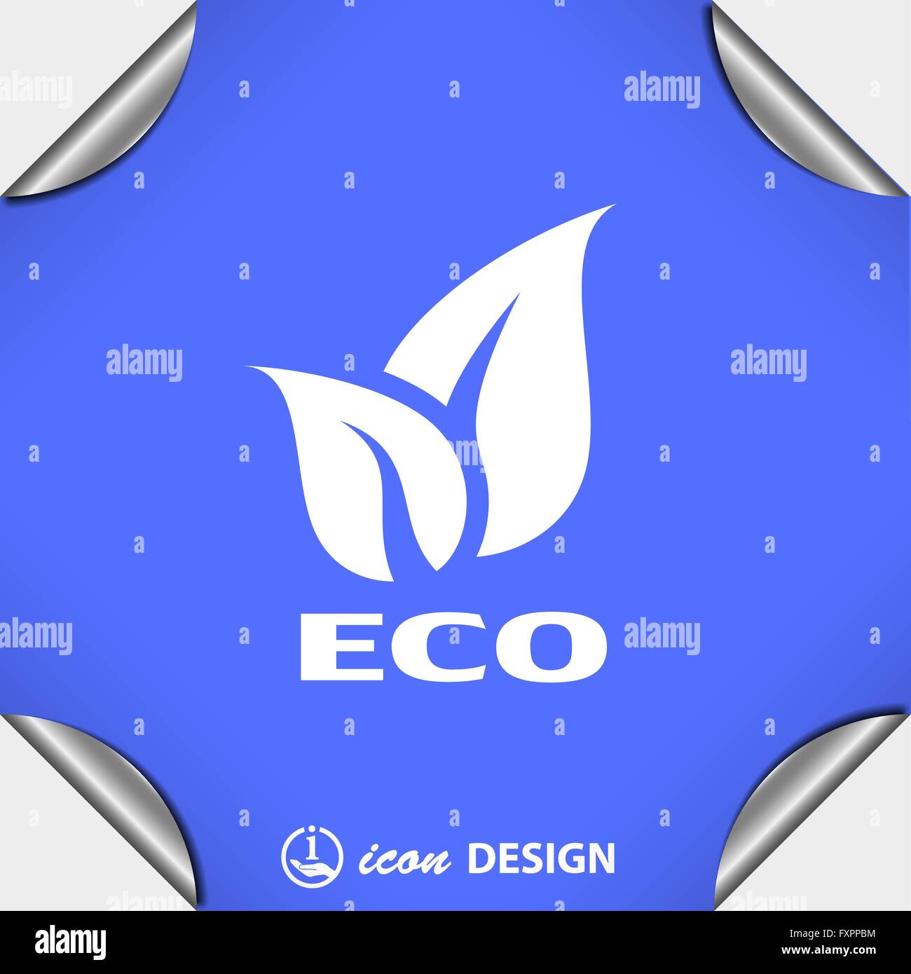 Pictograph of eco Stock Vector Image & Art - Alamy