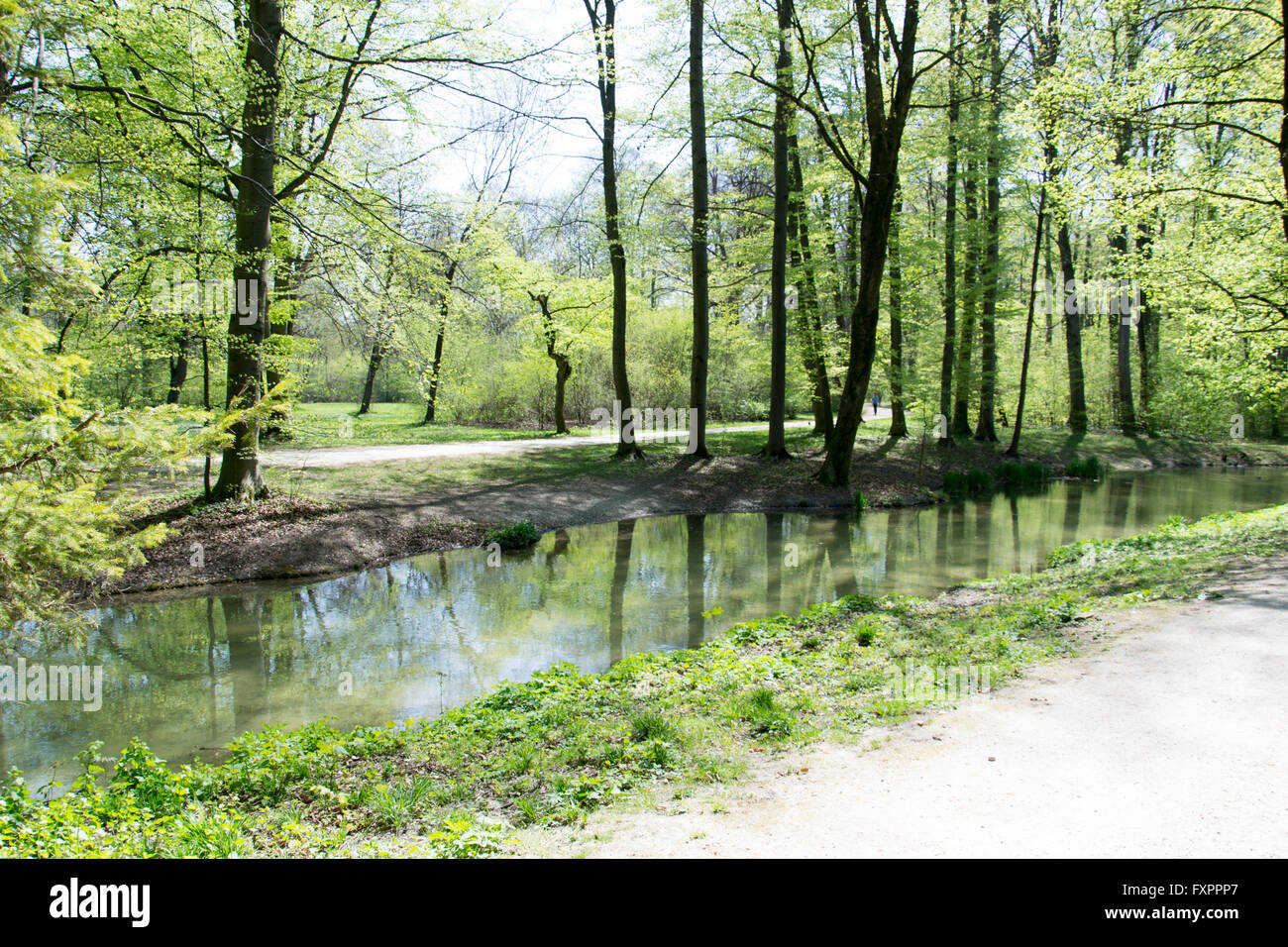 Munich in spring Stock Photo - Alamy