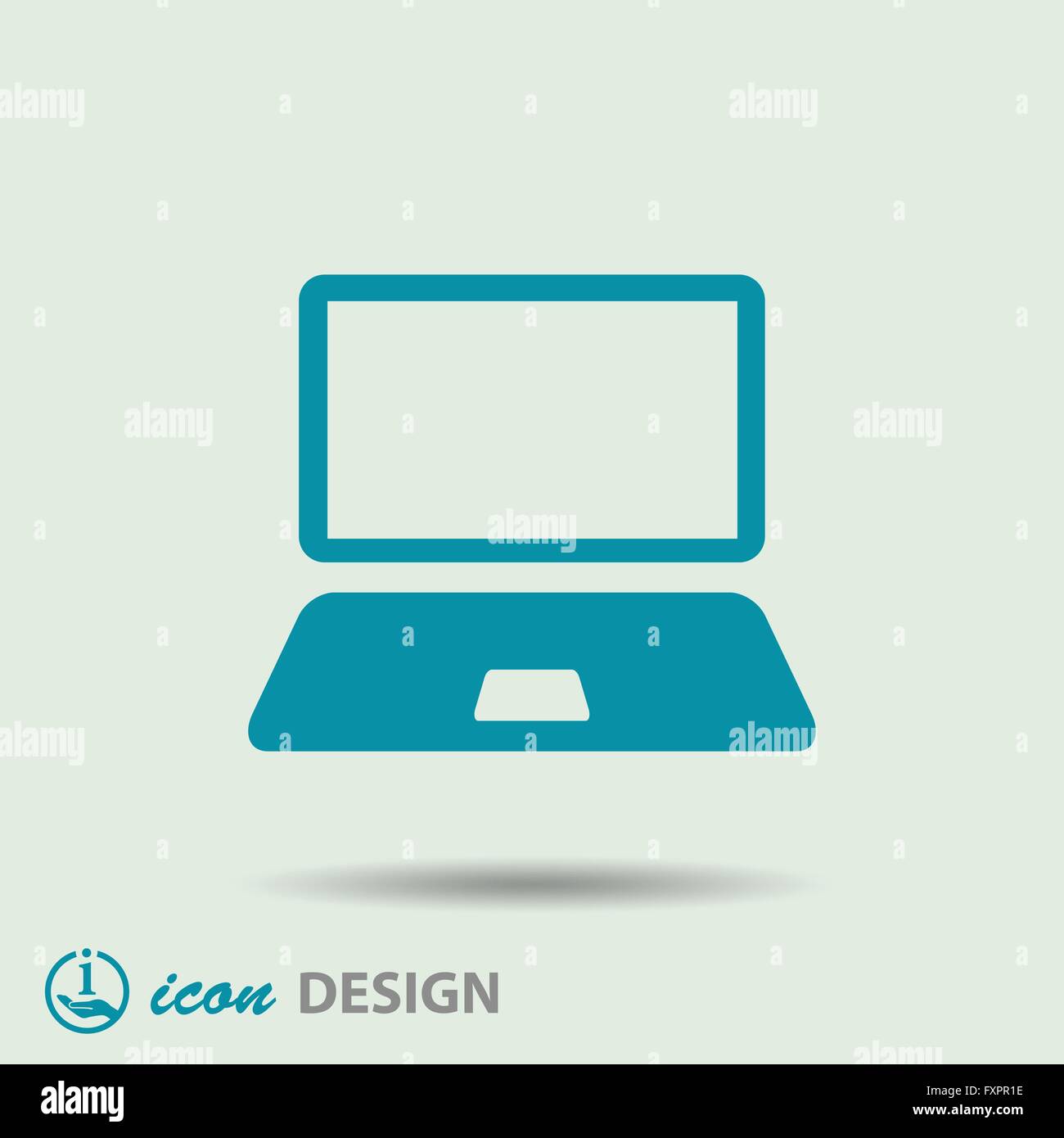 Pictograph of computer Stock Vector Image & Art - Alamy