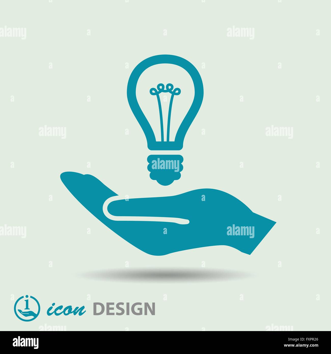 Pictograph of light bulb Stock Vector Image & Art - Alamy