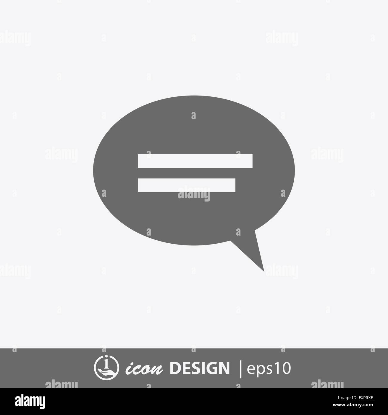 Pictograph of message or chat Stock Vector Image & Art - Alamy