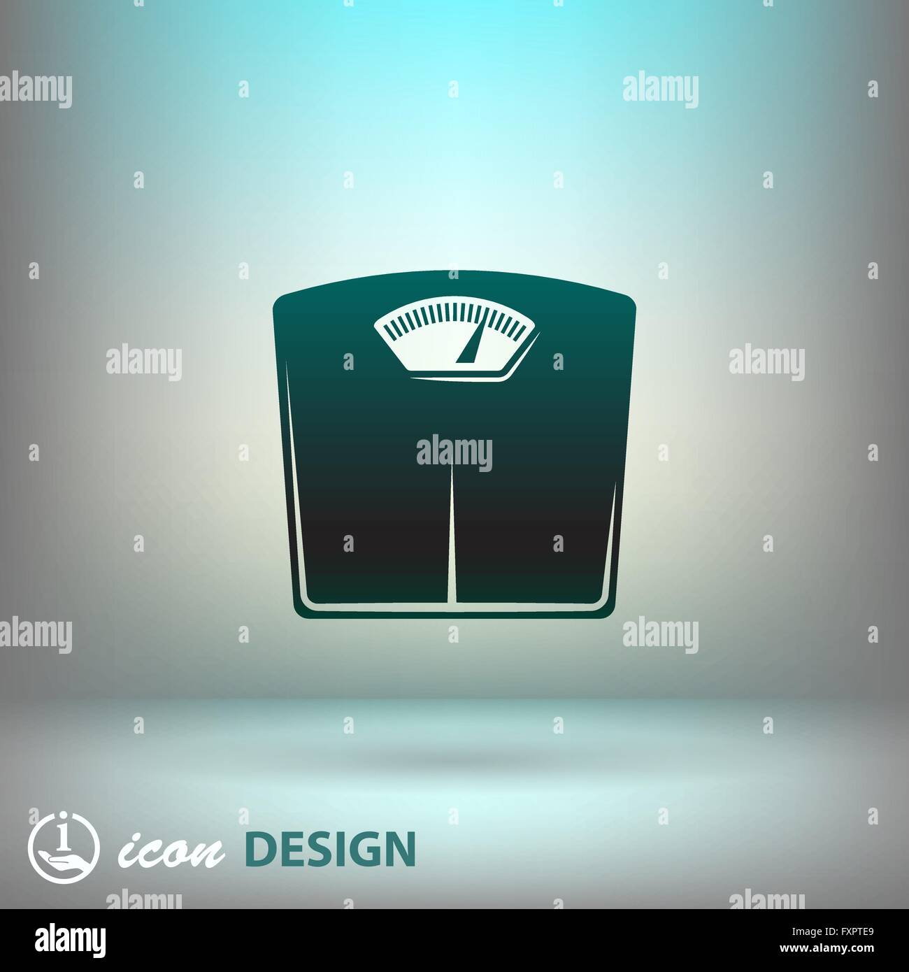 bathroom scale icon Stock Vector Image & Art - Alamy