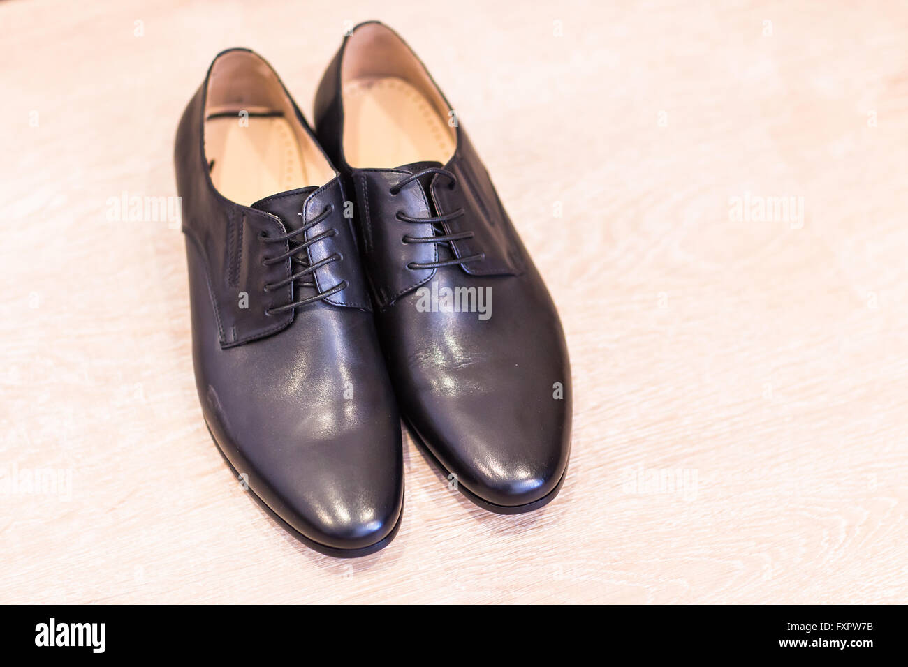 Close-up of elegant mens shoes Stock Photo - Alamy