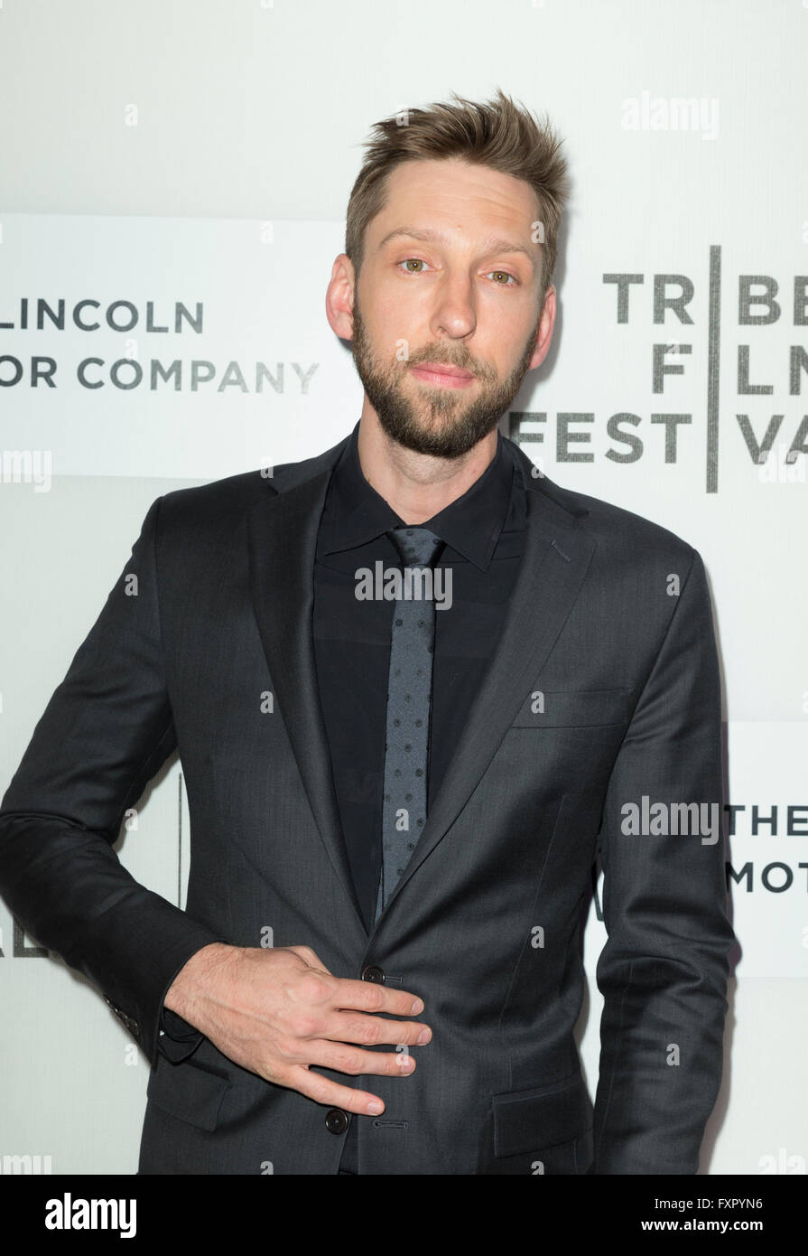 New York, NY USA - April 16, 2016: Joel David Moore attends premiere of ...